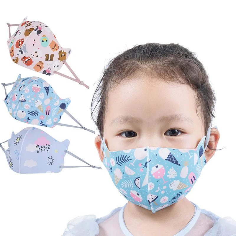 Children's Breathable Ice Mask - Fun Printed Designs, Dust-Proof ...