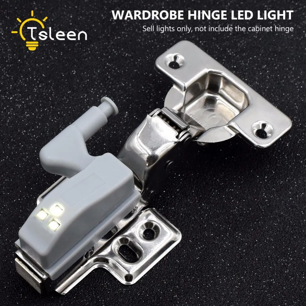 Universal Inner Hinge LED Sensor Lamp 0.2W Cabinet Door Light with 3 ...
