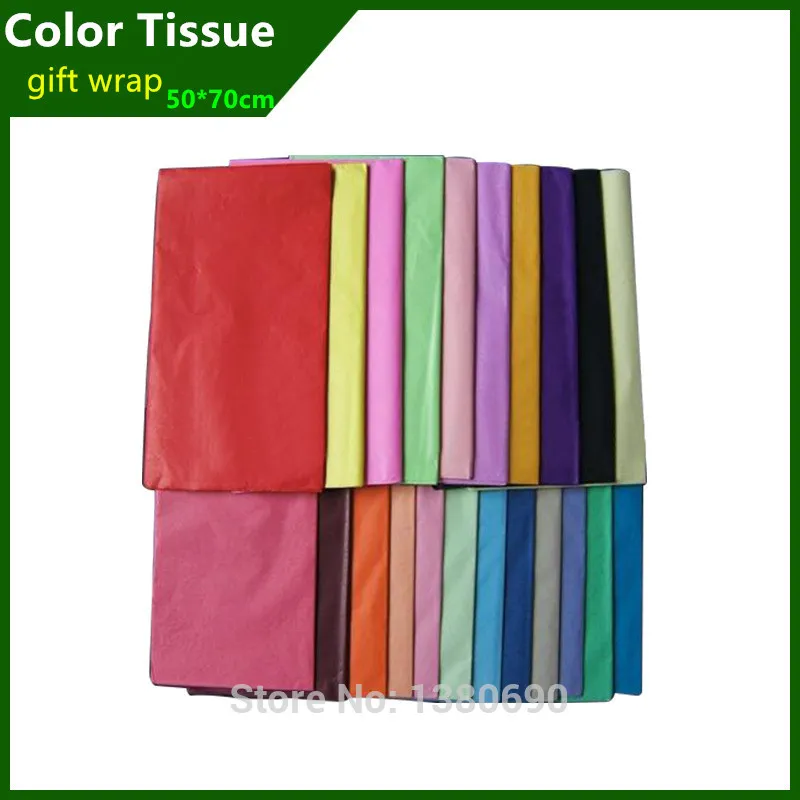 Tissue Wrapping Paper 100 Sheets 50x70cm Gift Wrap For Wine Bags Shoes ...