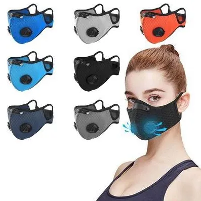 In STOCK! Designer Luxury Cycling Face Mask Activated Carbon With ...
