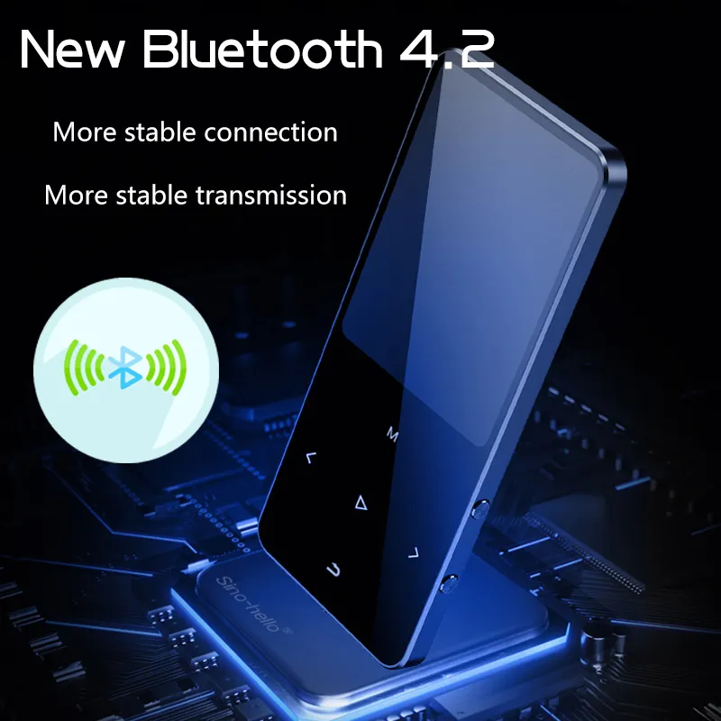 Bluetooth MP3 Music Player With Touch Screen, 16GB HiFi Portable Music ...