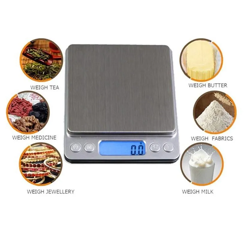 Digital Kitchen Scale - Portable Pocket Size, High Precision Mini ...