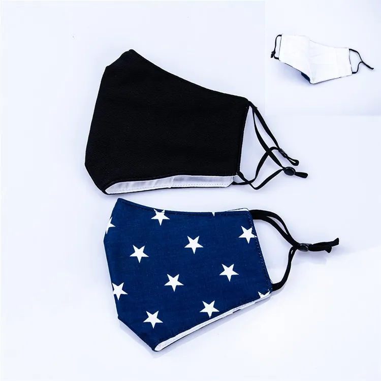 Wholesale In Stock Cloth Face Mask Fashion Unisex Cotton PM2.5 Mouth ...