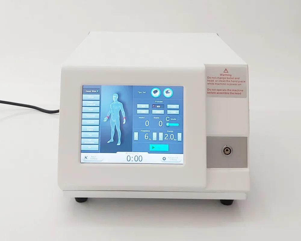 Portable Electromagnetic Shock Wave Pulse Wave Therapy Machine For ED ...