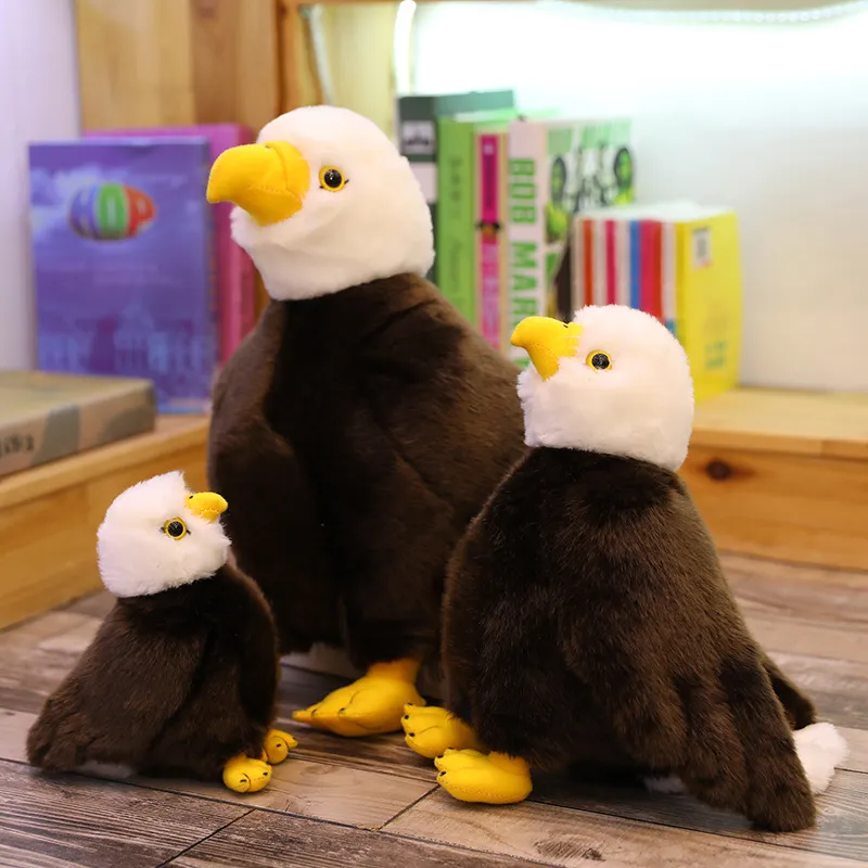 2024 Realistic Bird Sea Eagle Plush Toy | Simulation Animal Eagle Doll ...