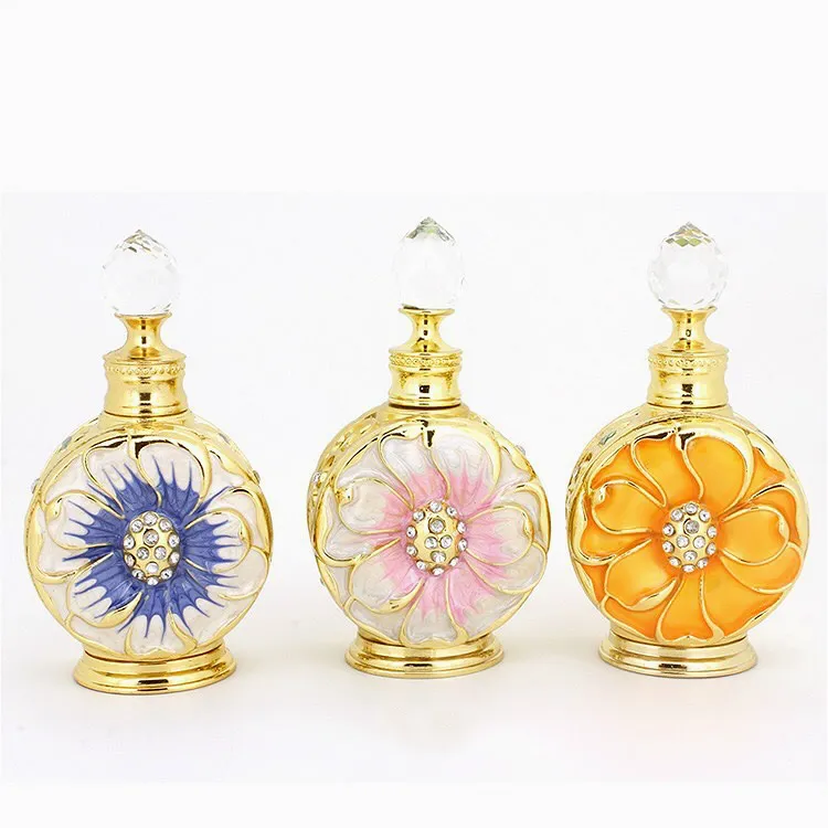 Hot Selling 12ml Empty Perfume Bottles Vintage Straight Tube Essential ...