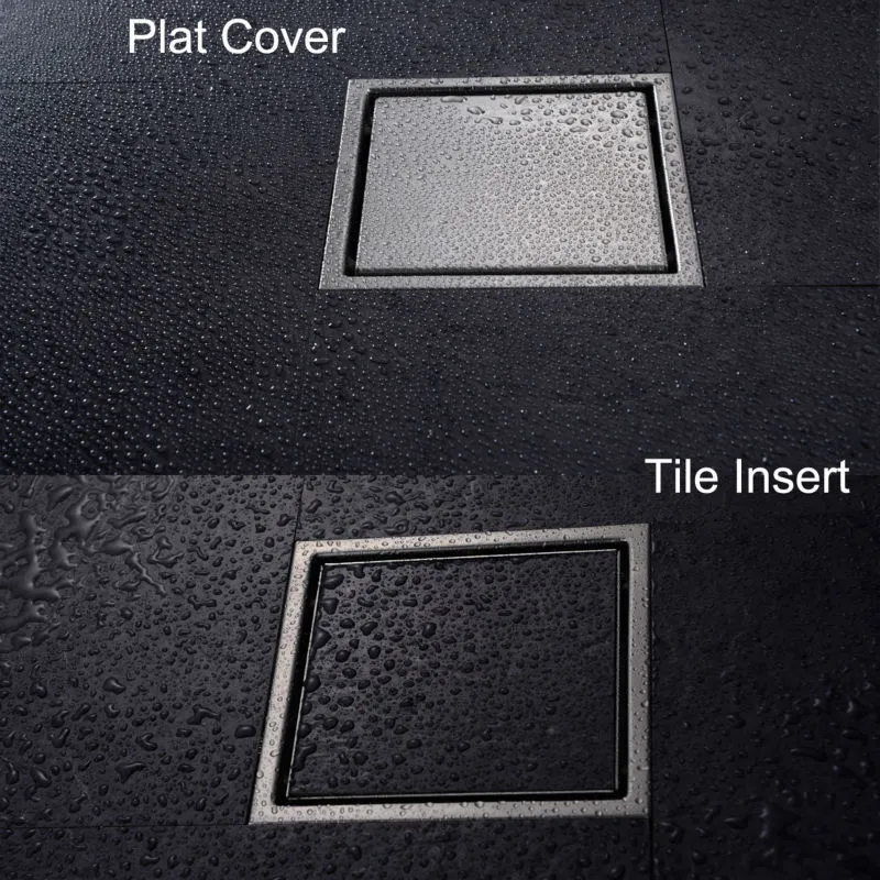 DHgate.com:AODEYI Tile Insert Square Stainless Steel Floor Drain Waste ...