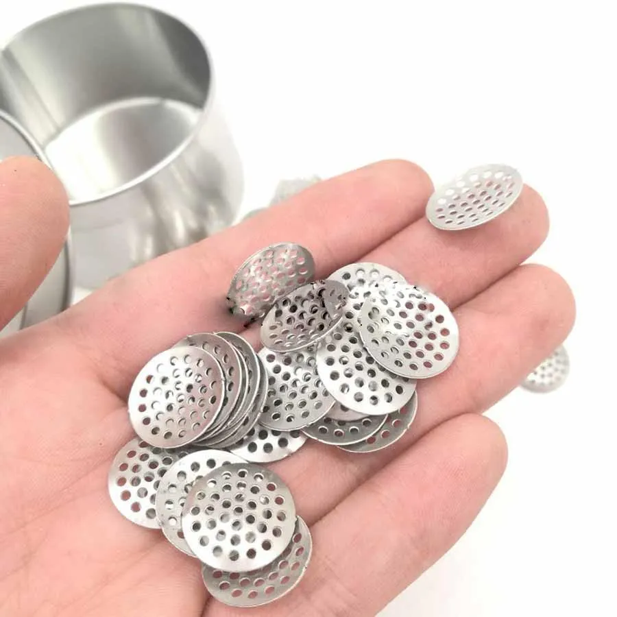Titanium Stainless Steel Pipe Screens Bowl Filters For Smoking Pipes ...