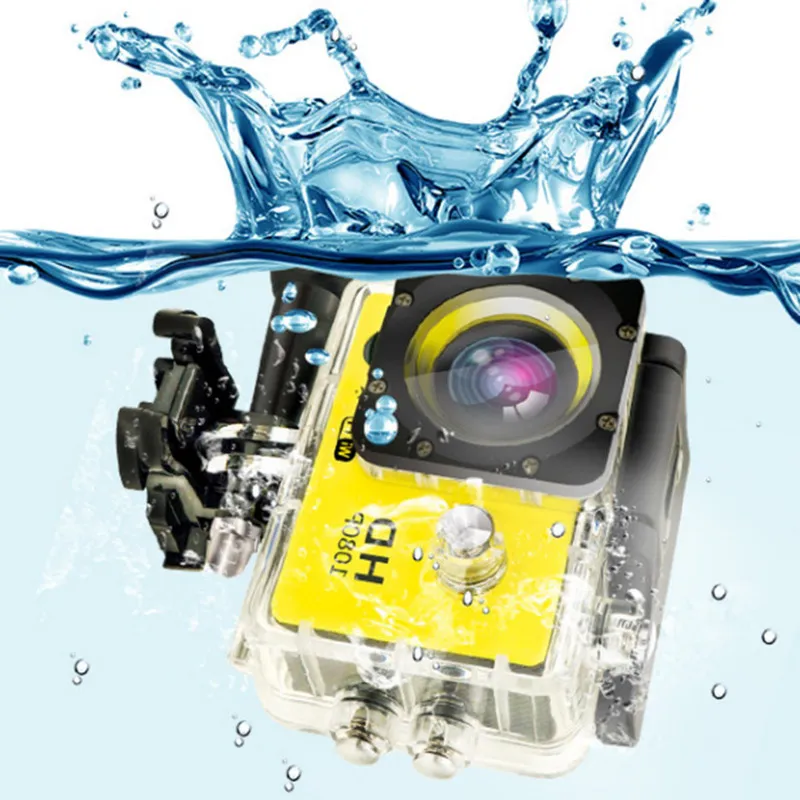 Waterproof Mini Action Camera For Outdoor Sports With Color Screen And ...