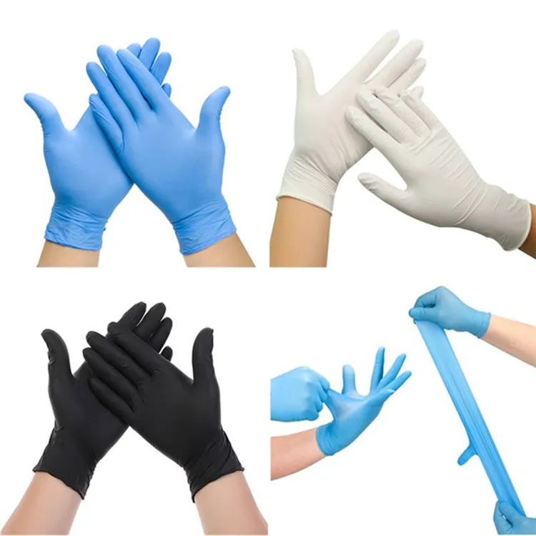 House Rubber Gants D'examen Jetables Confortables En Nitrile Sans ...