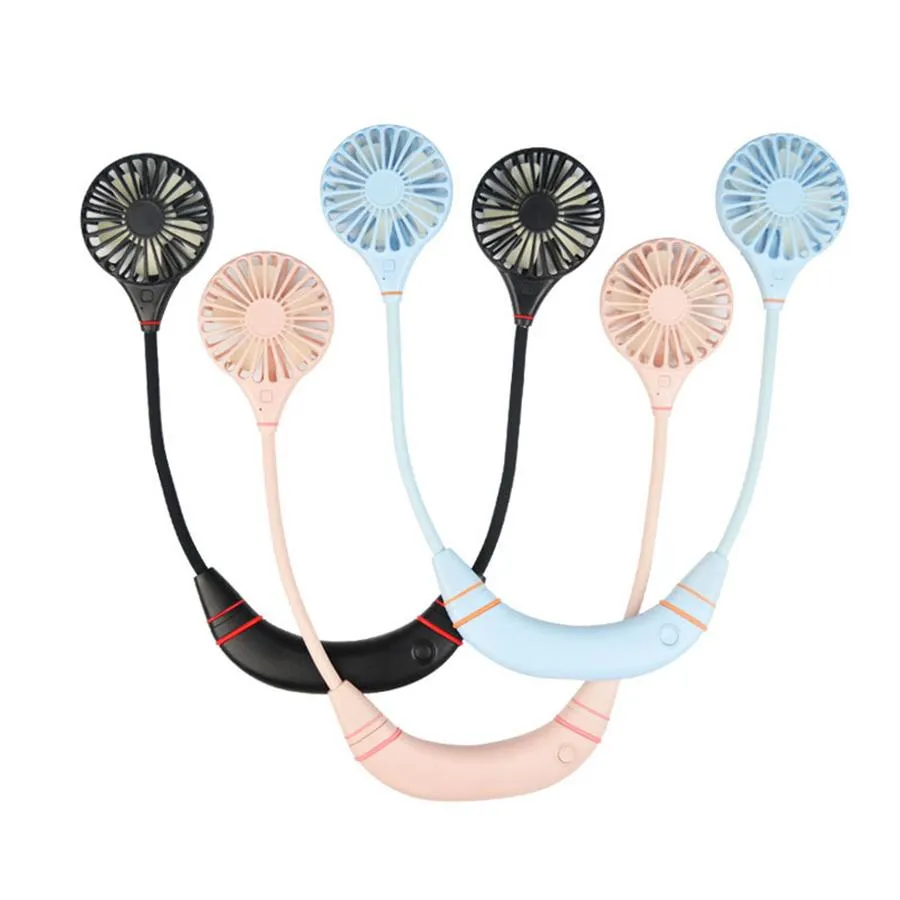 Portable Neck Home Netwerks Bluetooth Fan USB Charge Fan Lazy Hanging ...