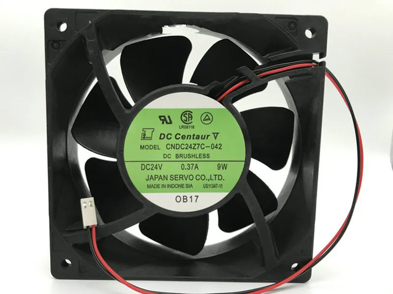 DHgate.com:2024SERVO Fan CNDC24Z7C-042 9W 120x120x38mm 2-Pin Cooling ...