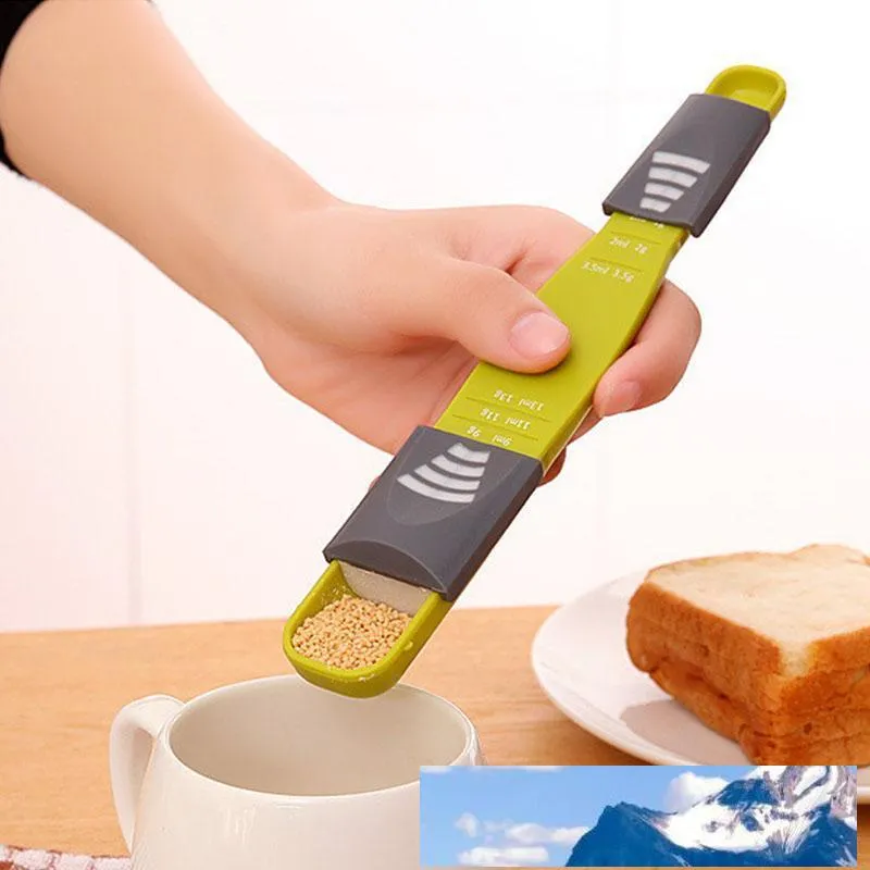 Adjustable Scale Coffee Measuring Spoons Double End 8 Stalls Measure ...
