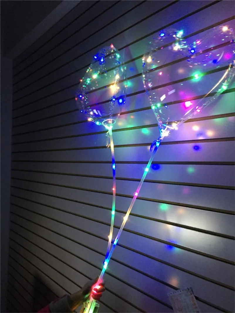 DHgate.com:Flashing Heart Bobo Balloons - Clear LED Light Balloons for ...