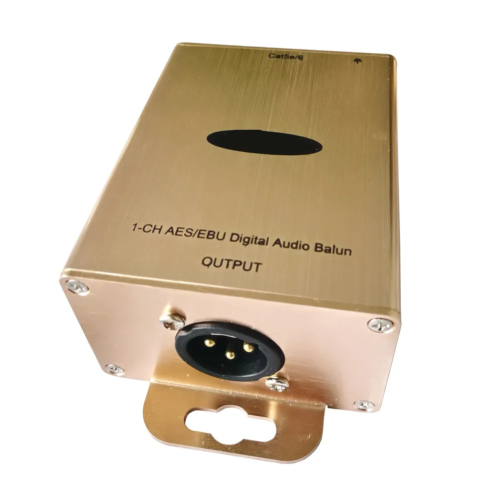 AES/EBU To RJ45 Audio Converter: Balanced Audio Over Cat5 For Digital ...