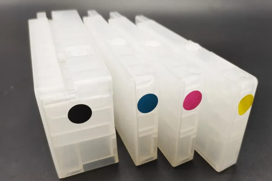 DHgate.com:Empty Cartridges: 4-Color Refillable Ink Cartridge Set for ...