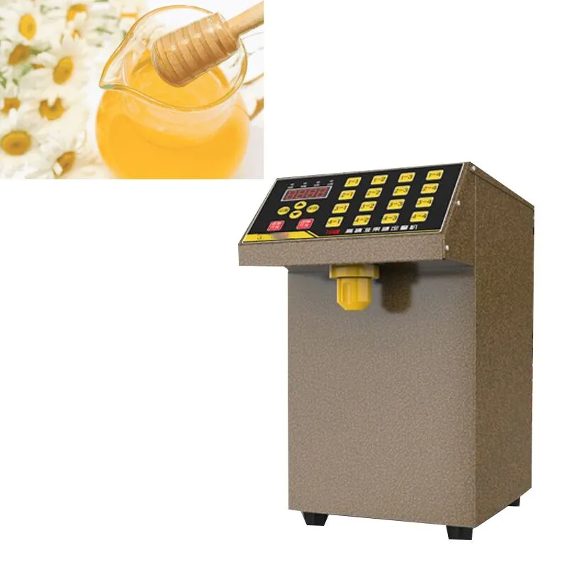 2020 Automatic Fructose Dispenser For Bubble Tea Bag Squeezer Shop ...
