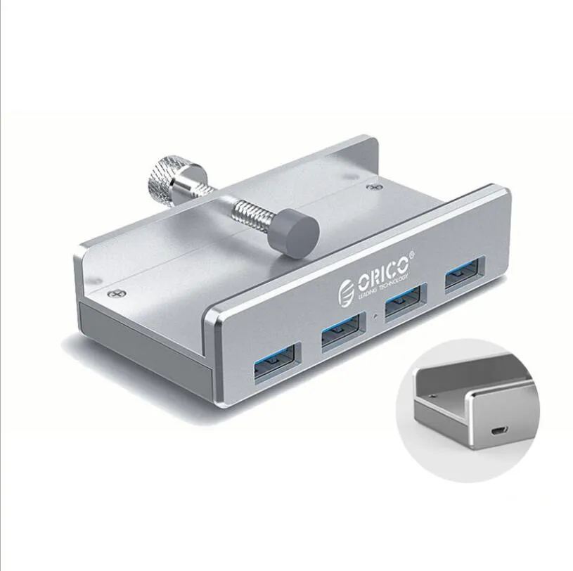 USB A Splitter Aluminum 4 Port USB 3.0 Hub, External Mini Split Adapter ...