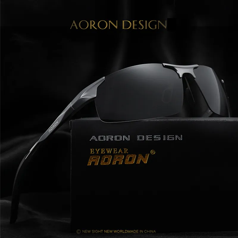 AORON Polarized Prescription Sport Sunglasses For Men Classic UV400 ...