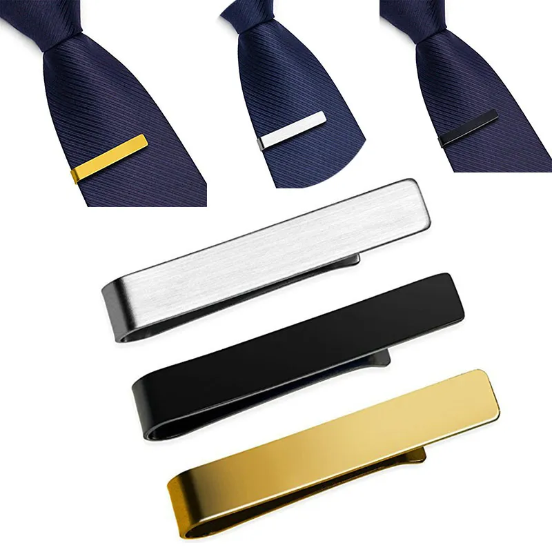 DHgate.com:Modern Stainless Steel Tie Clips for Mens Necktie Business ...