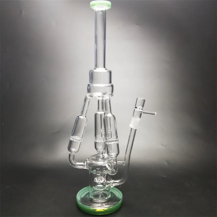 Bongs De Agua De Vidrio De 16 Pulgadas 4 Raíces Nido De Abeja ...