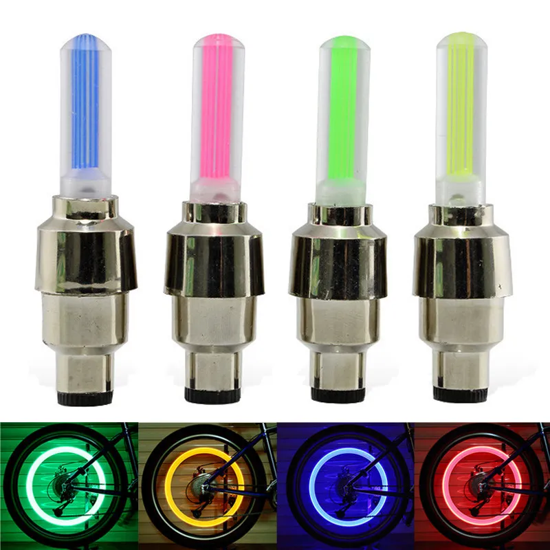 DHgate.com:LED Neon Wheel Valve Cap Light for Car Bike Bicycle ...