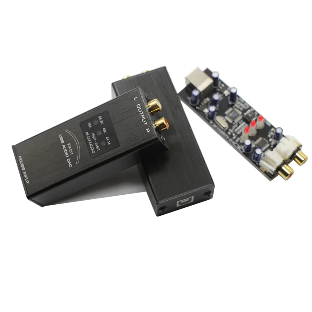 USB Audio Converter Digital Audio DAC With Sampling Rate Display 24 Bit ...
