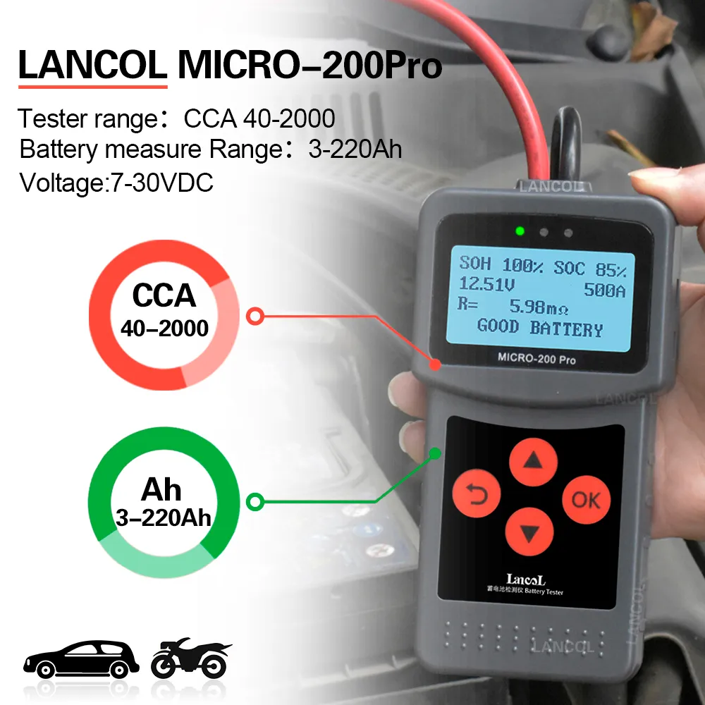 DHgate.com:Product Type LANCOL Latest 12V-24V Car Motorcycle Battery ...