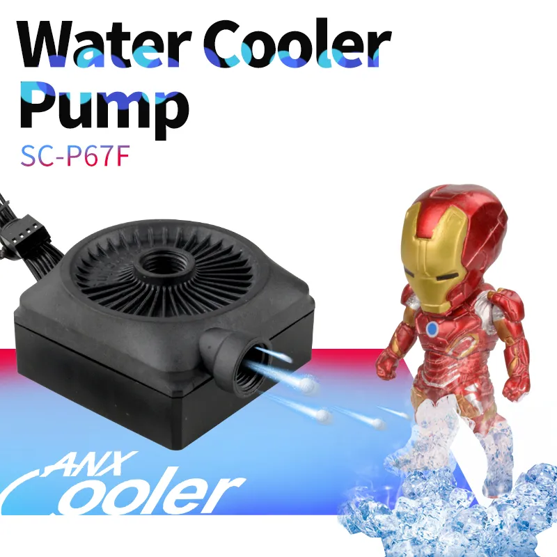 Syscooling SC P67F Brushless DC 12V Miniature Water Cooling Pump 500 L ...