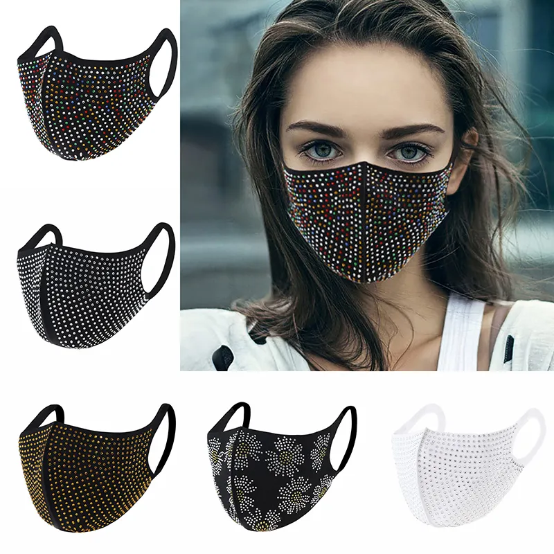 European Trendy Knitted Face Reusable Face Mask With Star Point ...