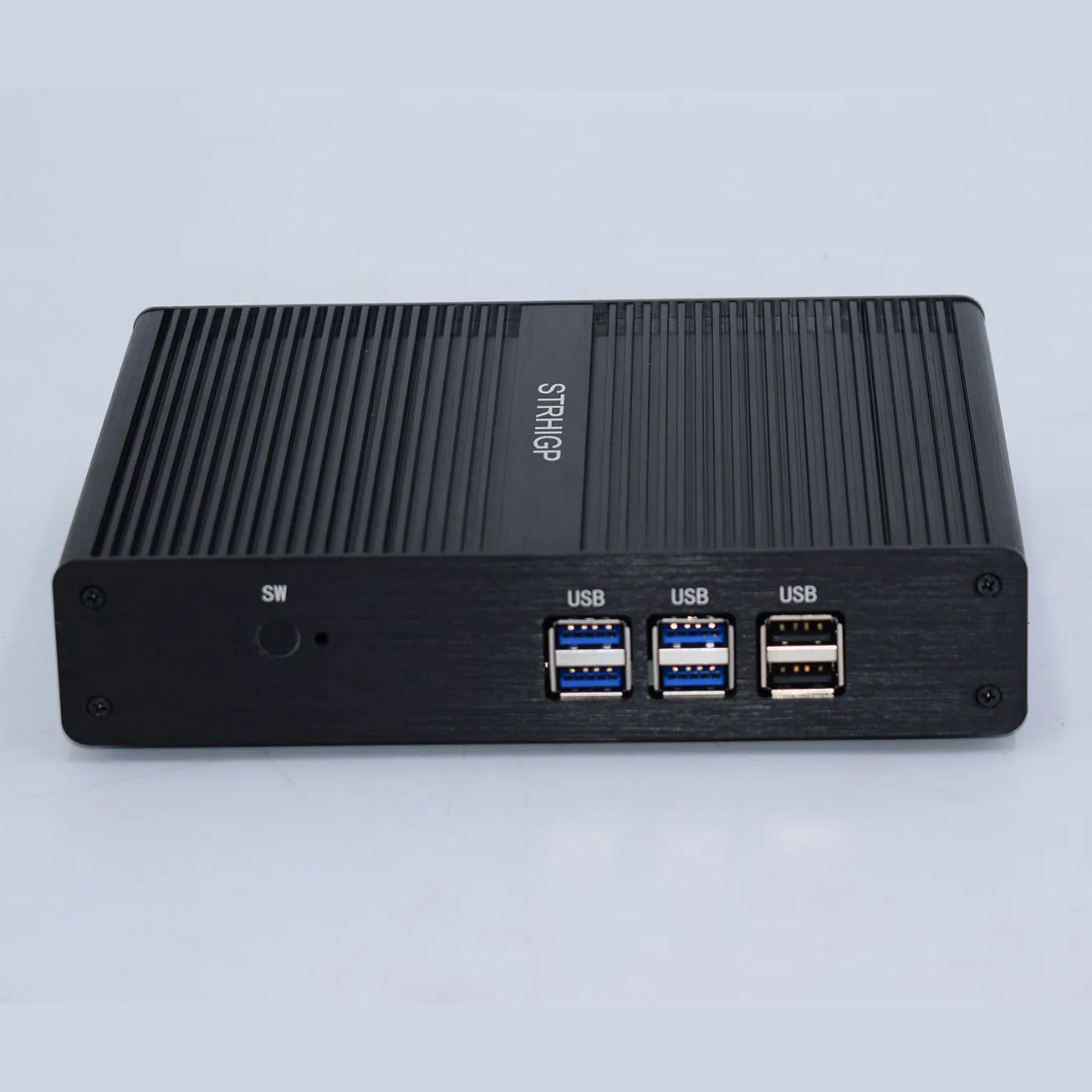 Mini PC Fanless Mini Computer With 2 USB + VGA Quad Core Celeron J1900 ...