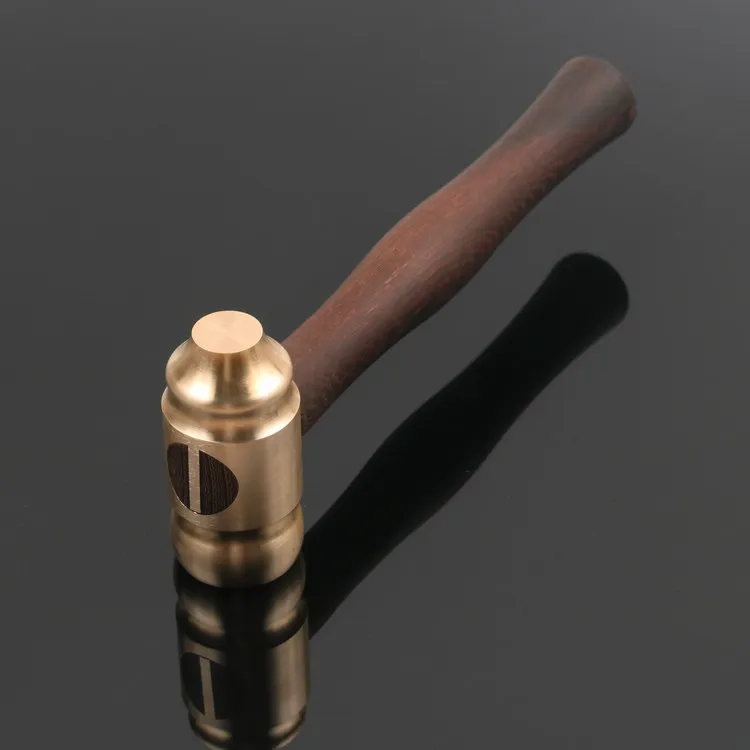 DHgate.com:EDC Brass Hammer - Craft Leather Produce Knock Tools, Hand ...