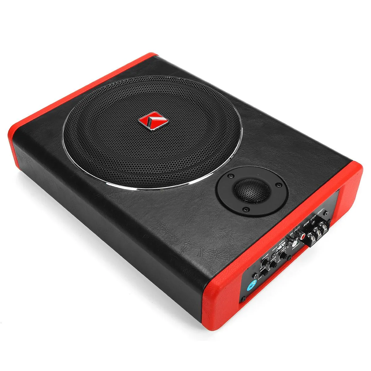 2024 8 600W Car Active Subwoofer With Amplifier Powerful Bass Enclosure ...
