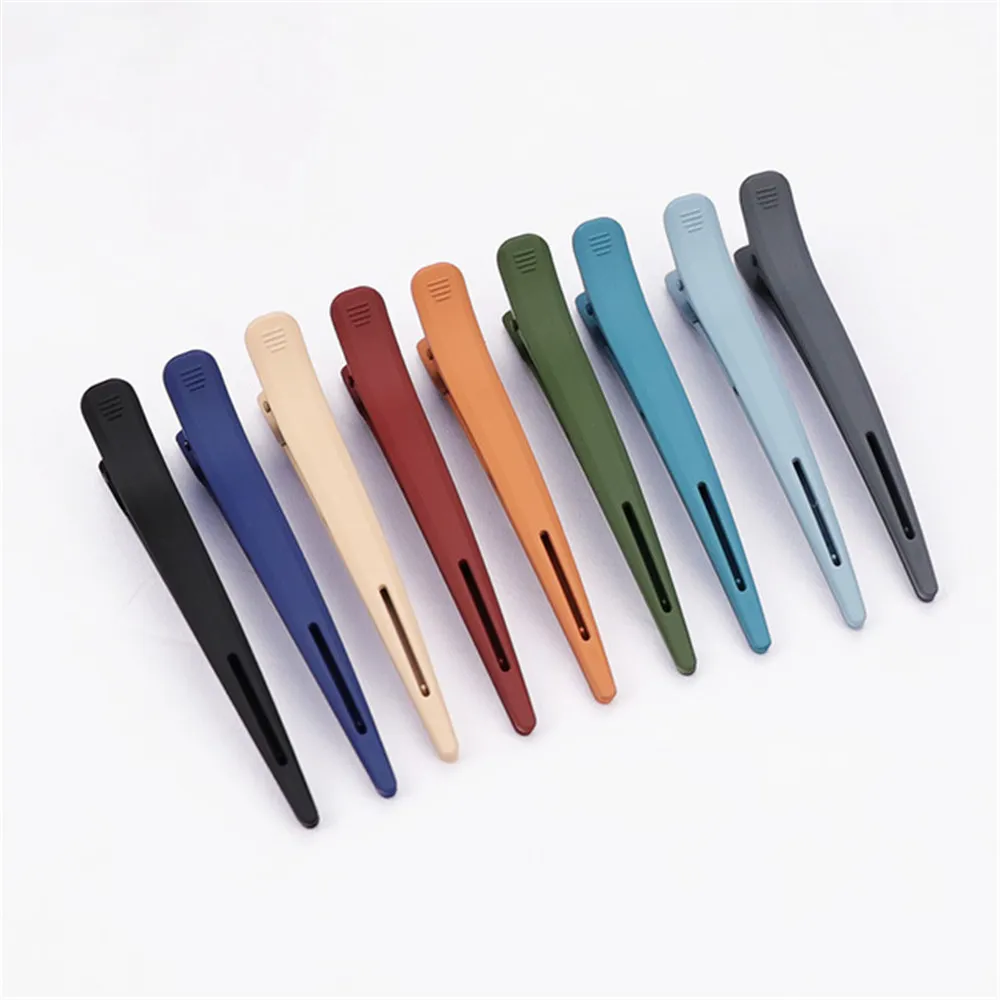 DHgate.com:12CM Acrylic Hair Styling Clips, Non-Slip Professional ...