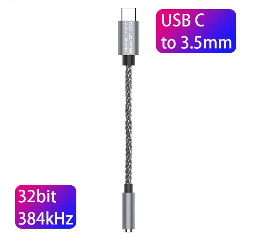 Realtek ALC4050 ALC5686 Conexant CX21988 HiFi USB Type C DAC Cable ...