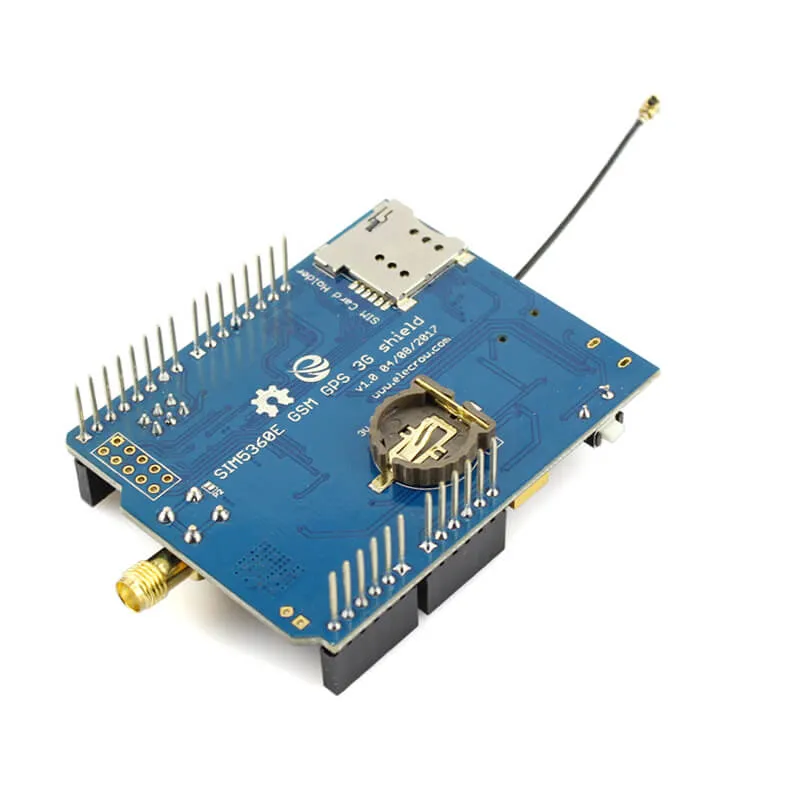 3G Shield for Arduino Mega - SIM5360E GSM/GPRS/EDGE Module with A-GPS ...
