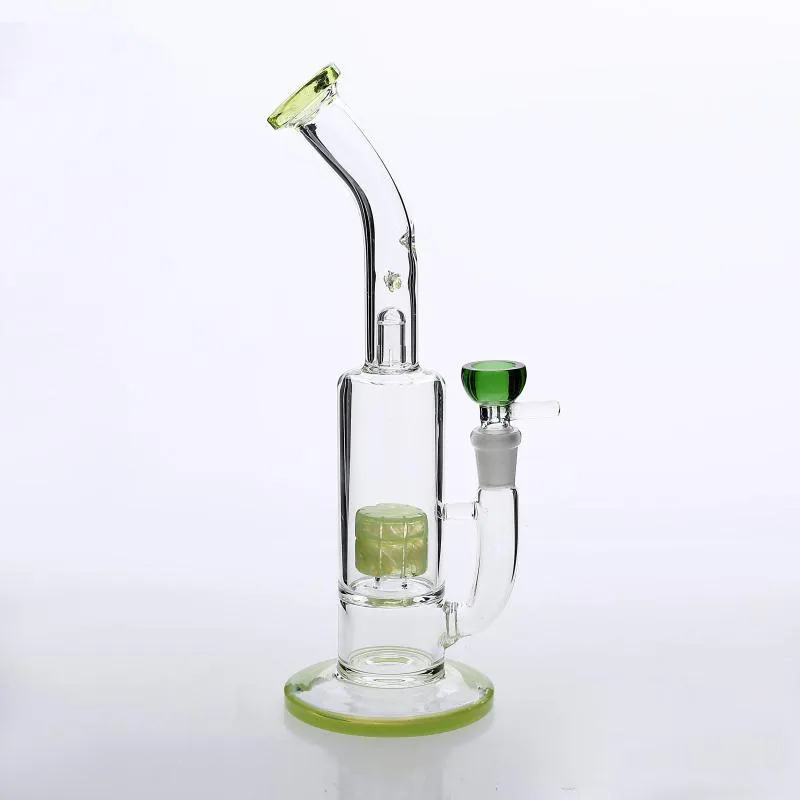 DHgate.com:Fashion Clear Green Glass Tornado Bongs Base Cyclone ...
