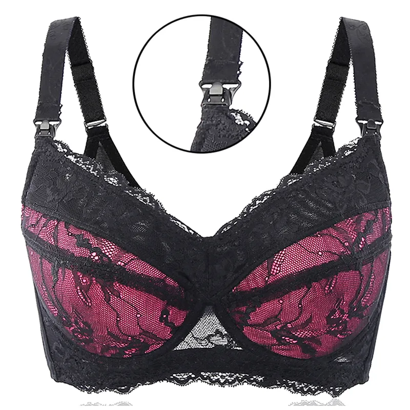 DHgate.com:Women's Full Figure Lightly Lined Underwire Lace Bra 34 36 ...