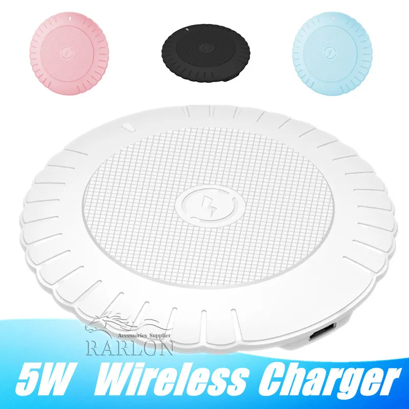 DHgate.com:New Small Shell Wireless Charger QI Standard 5W 2A Charger ...