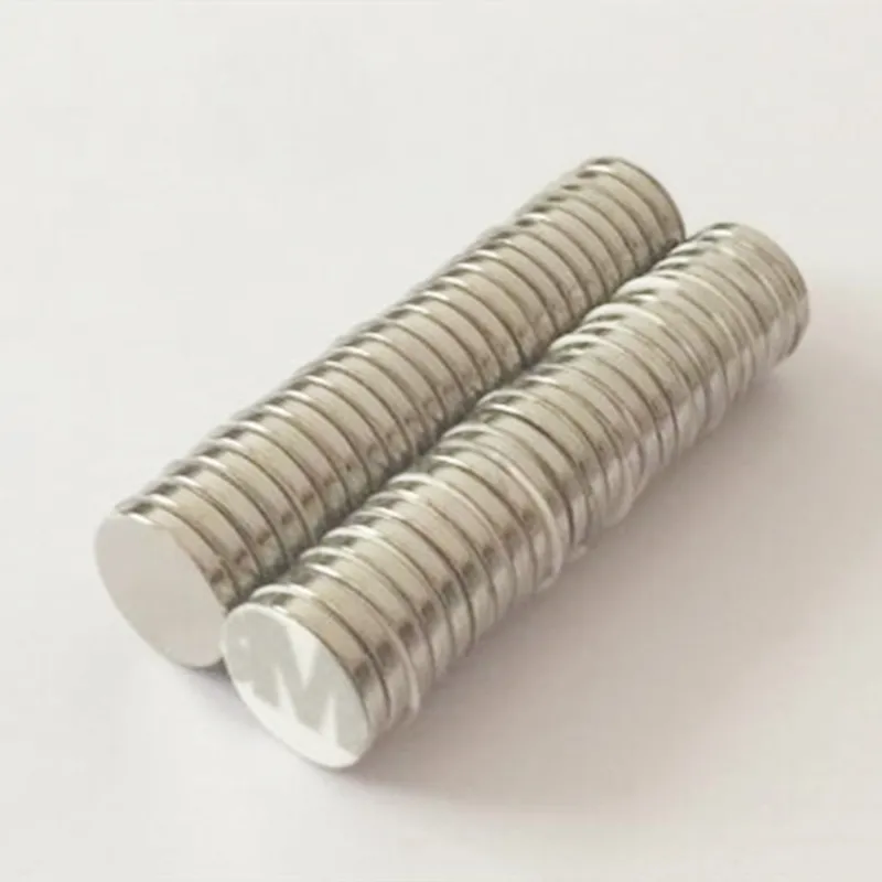 Wholesale One Side With 3M Tape Magnet D10x2mm Disc Fridge Magnet Craft ...