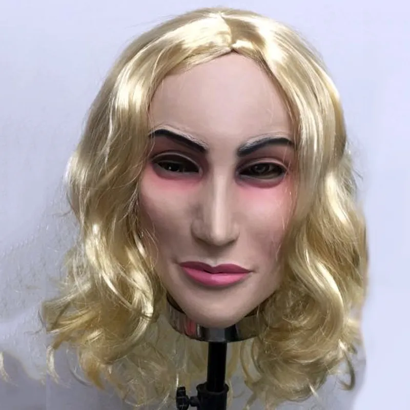 Realistic Female Latex Mask For Crossdressing, Full... From Long10, $20 ...