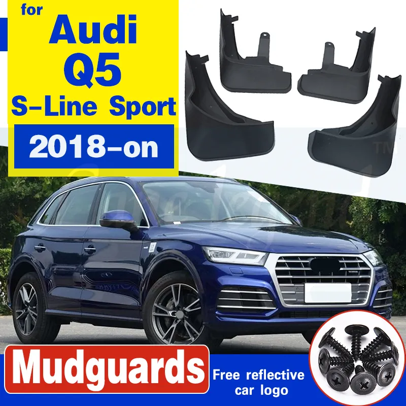 DHgate.com:Premium Mud Flaps for Audi Q5 FY S-Line/SQ5 (2018+) - OE ...