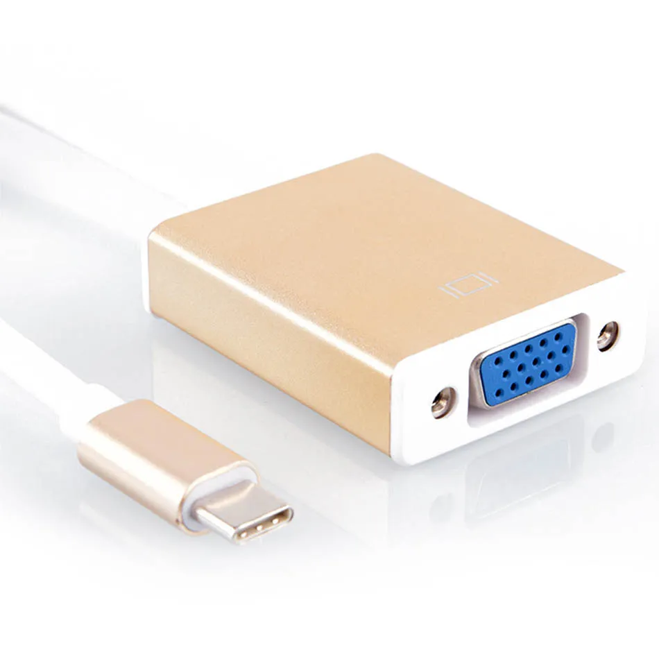 USB C Type C To VGA Vga To Displayport Adapter Cable For 12 Inch ...