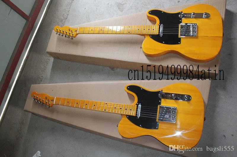 New Style Yellow Electric 6-String Guitar - In Stock from Dhgate ...