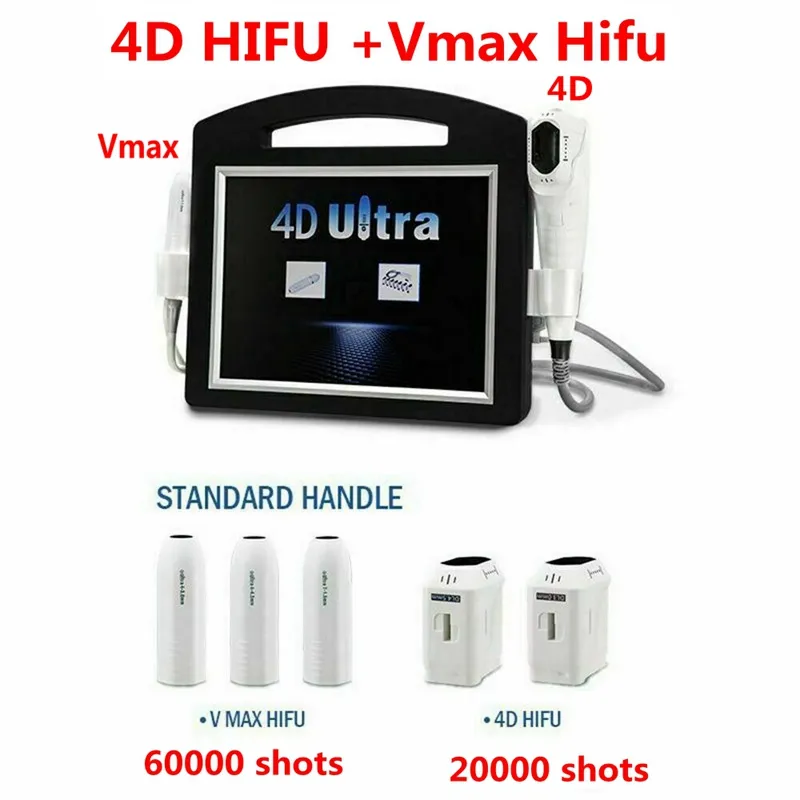 High Intensity 2 In 1 HIFU Machine With Vmax Technology For Face Lift ...