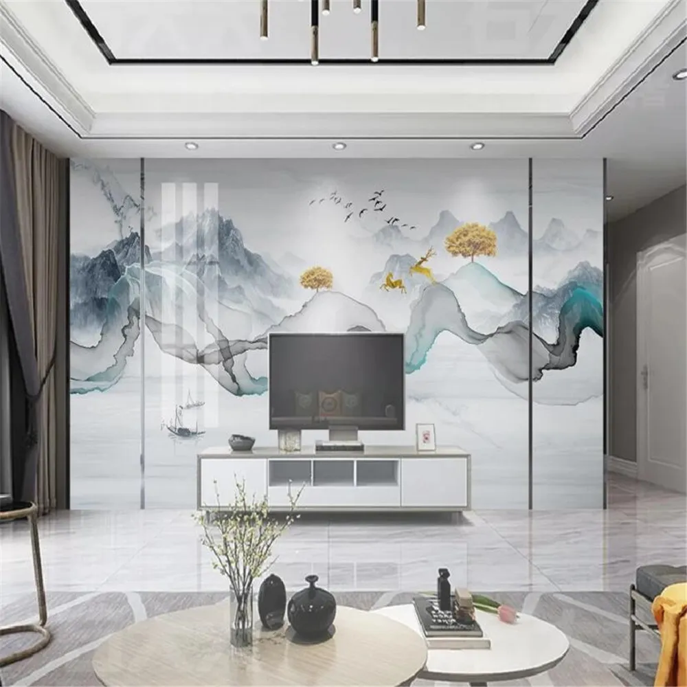 DHgate.com:Milofi 3D Large Chinese Zen Wallpaper Mural - Custom ...