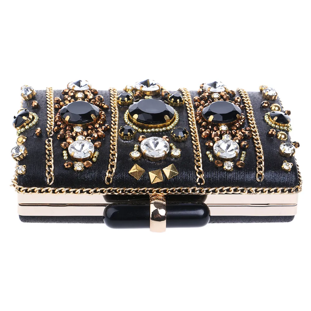Evening Bags For Weddings, Luxurious Party Clutch Handbag, Elegant Tote ...