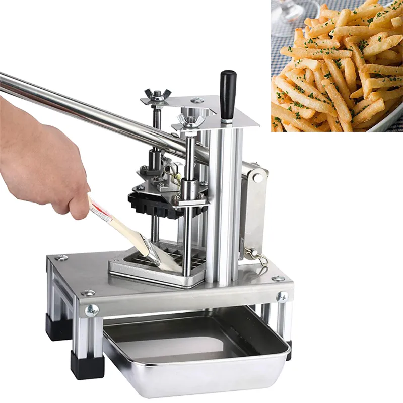 Commercial Grade Potato Cutter: Stainless Steel Corrugated Fries ...