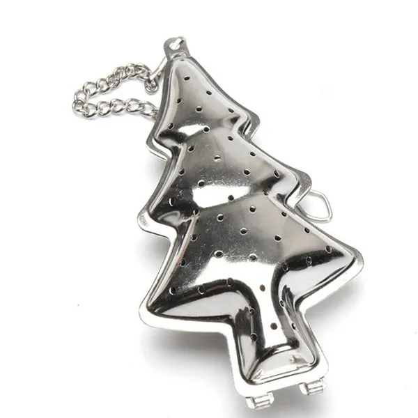 Festive Christmas Tree Tea Infuser - Stainless Steel Loose Leaf Tea ...