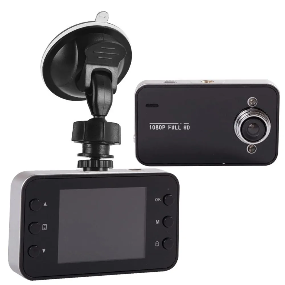 K6000 Car DVR 720P HD Camcorder with Night Vision and 2.4-Inch IPS ...